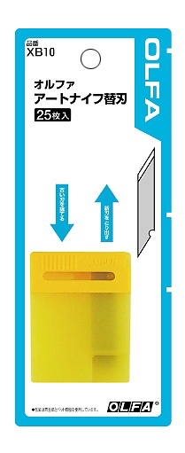 OLFA XB10 Art Knife Replacement blade (25 pcs) – Pair O' Dice