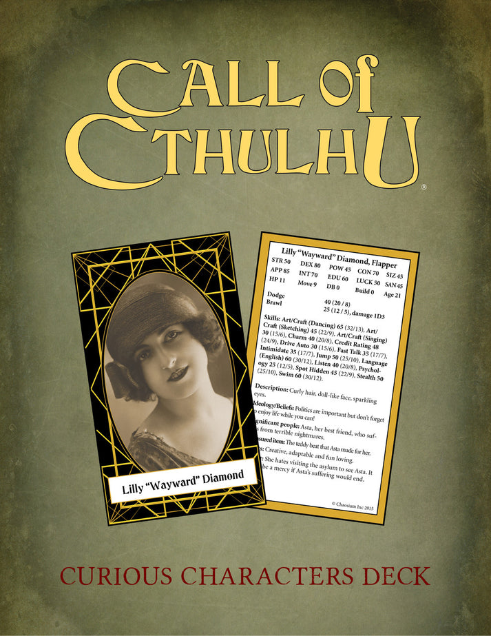 Call of Cthulhu TTRPG – Pair O' Dice