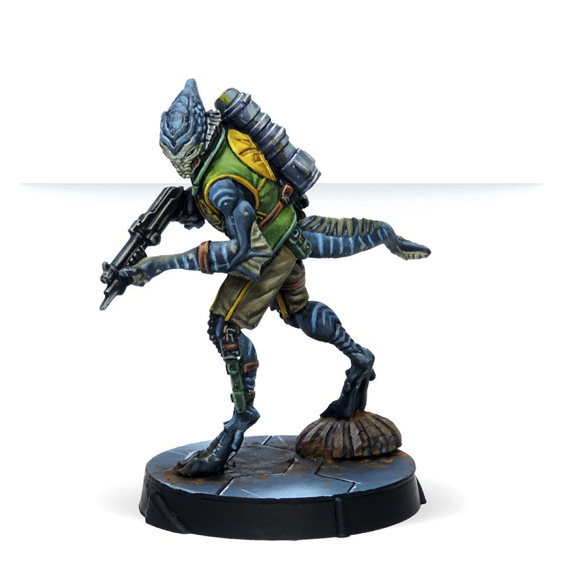 Infinity: NA2: Libertos Freedom Fighters (Light Shotgun) – Pair O' Dice